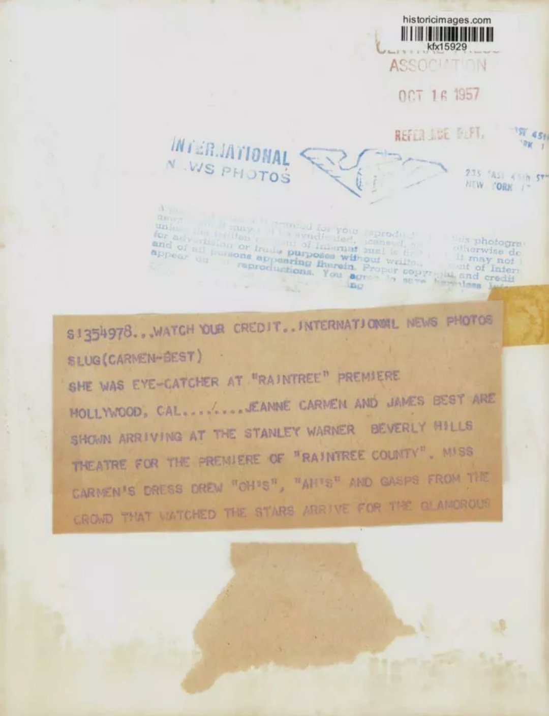 Jeanne Carmen – New Photo Find – The Official Jeanne Carmen Website